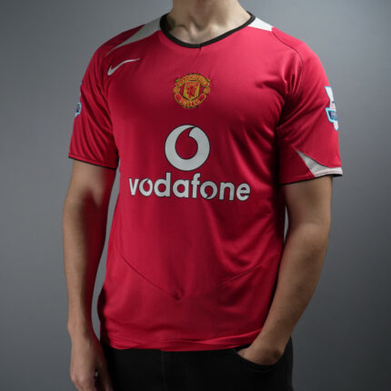 Manchester United Home Jersey 2004/2005 - Matador Design