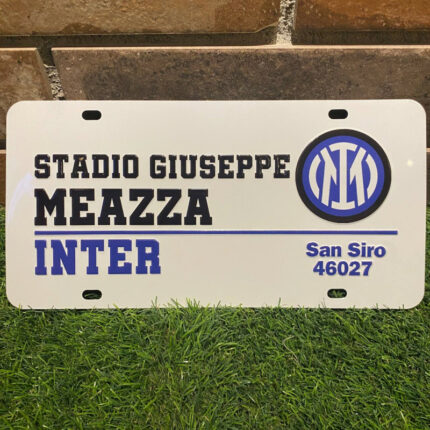 Inter Milan Metal Panel - Matador Design